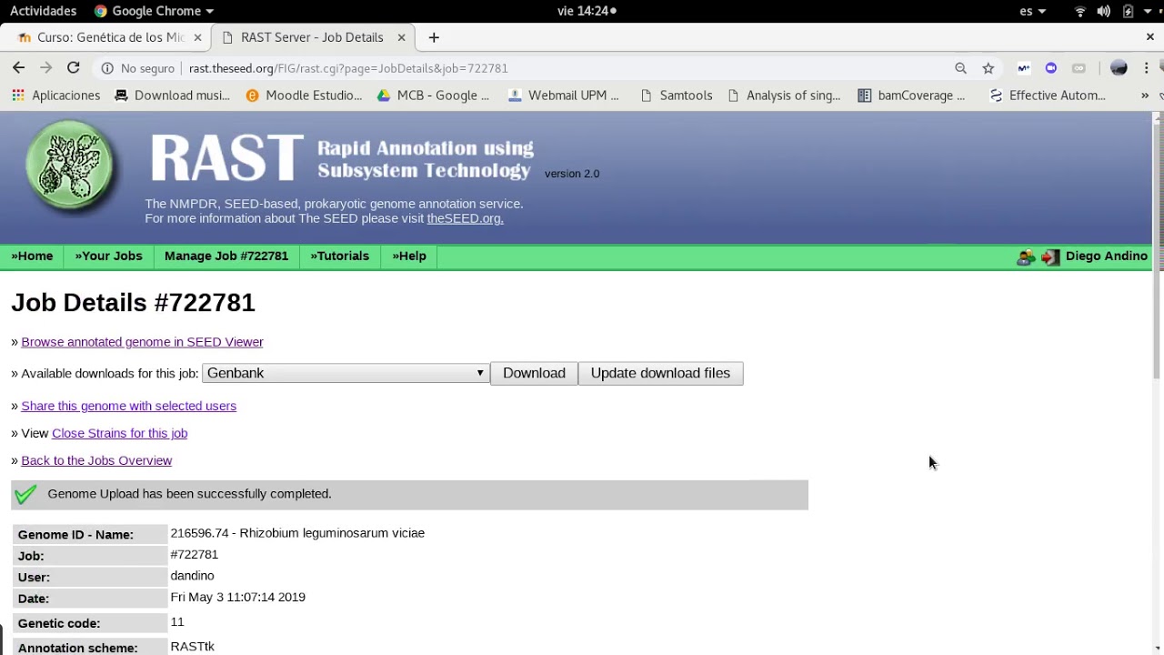RAST tutorial 2 - YouTube