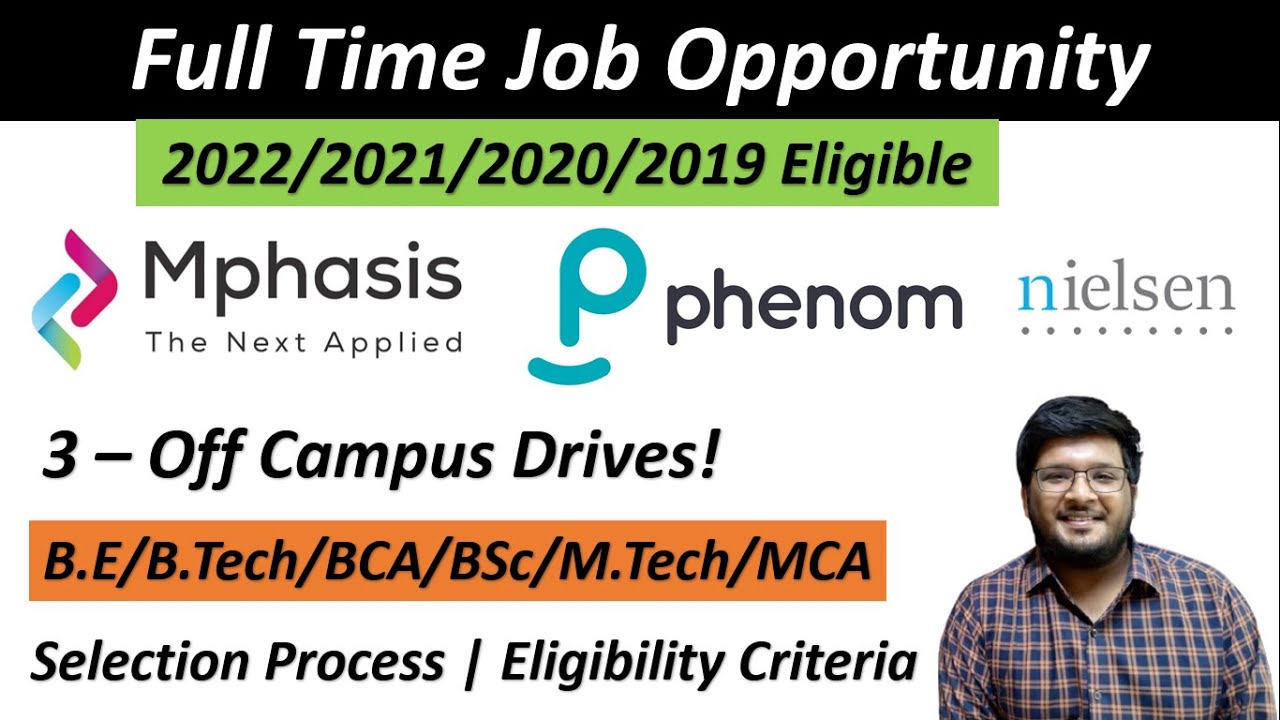 Mphasis | Nielsen Off Campus 2022/2021/2020/2019 | Phenom Hiring | Jobs ...