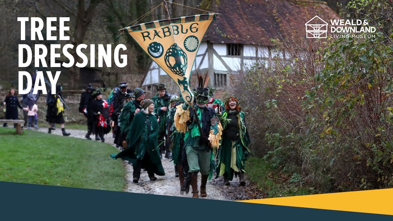 Bringing Folklore to Life: Tree Dressing Day | Experience History - YouTube