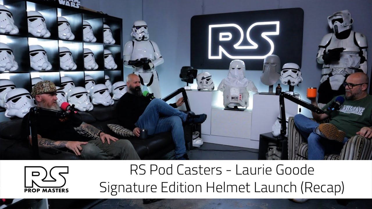 Laurie Goode Signature Edition Helmet Launch (Recap) - RS Pod Casters ...