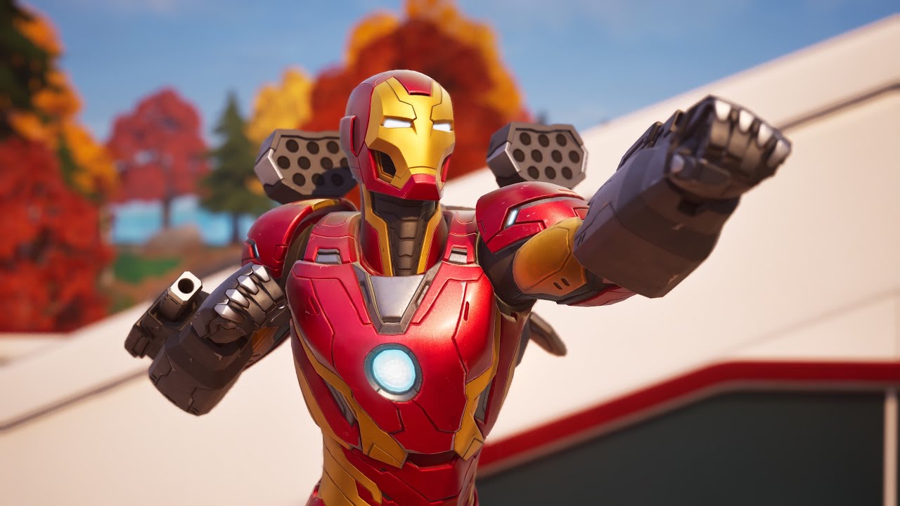 Iron Man | Fortnite Blitz Royale Stark Island Gameplay - YouTube