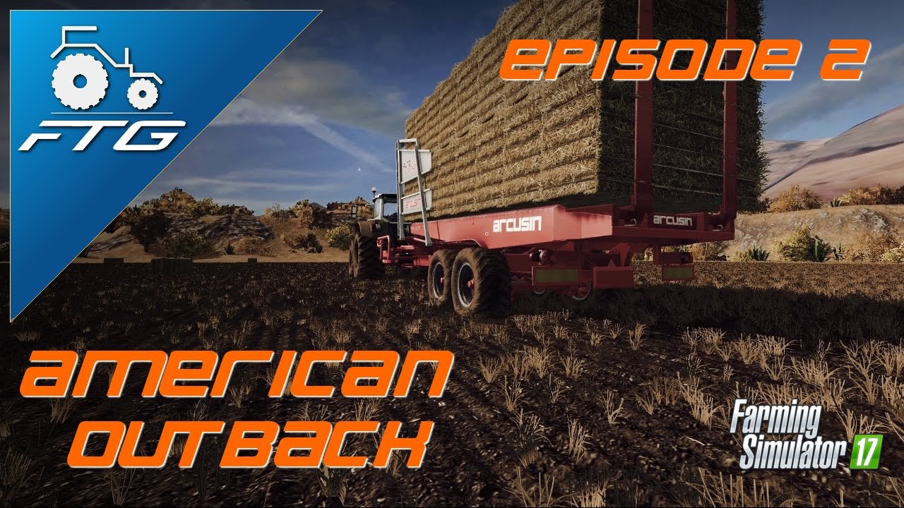 FS17 - (PS4) NEW MAP !! | American Outback | Episode 2 - YouTube