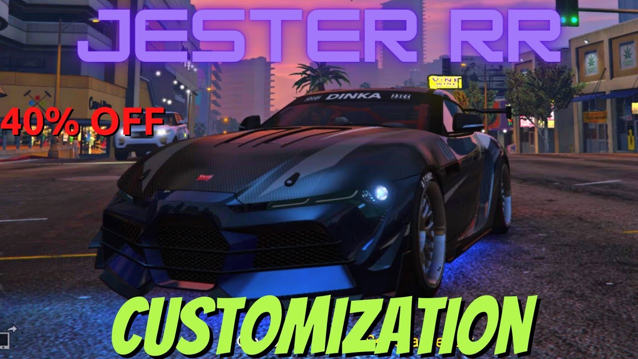 Dinka Jester RR Customization | GTA ONLINE - YouTube