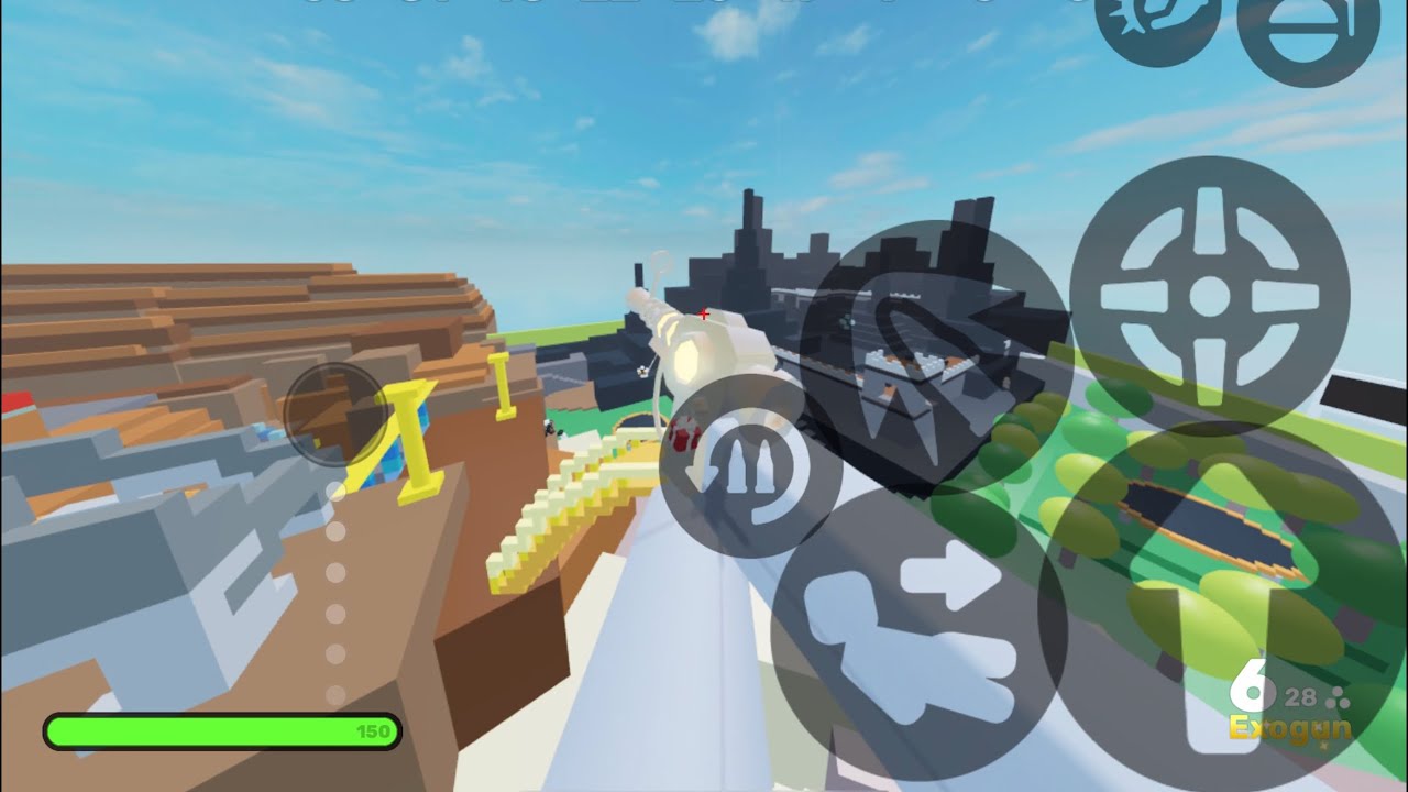 I got the GOLDEN EXO GUN in Roblox rivals - YouTube