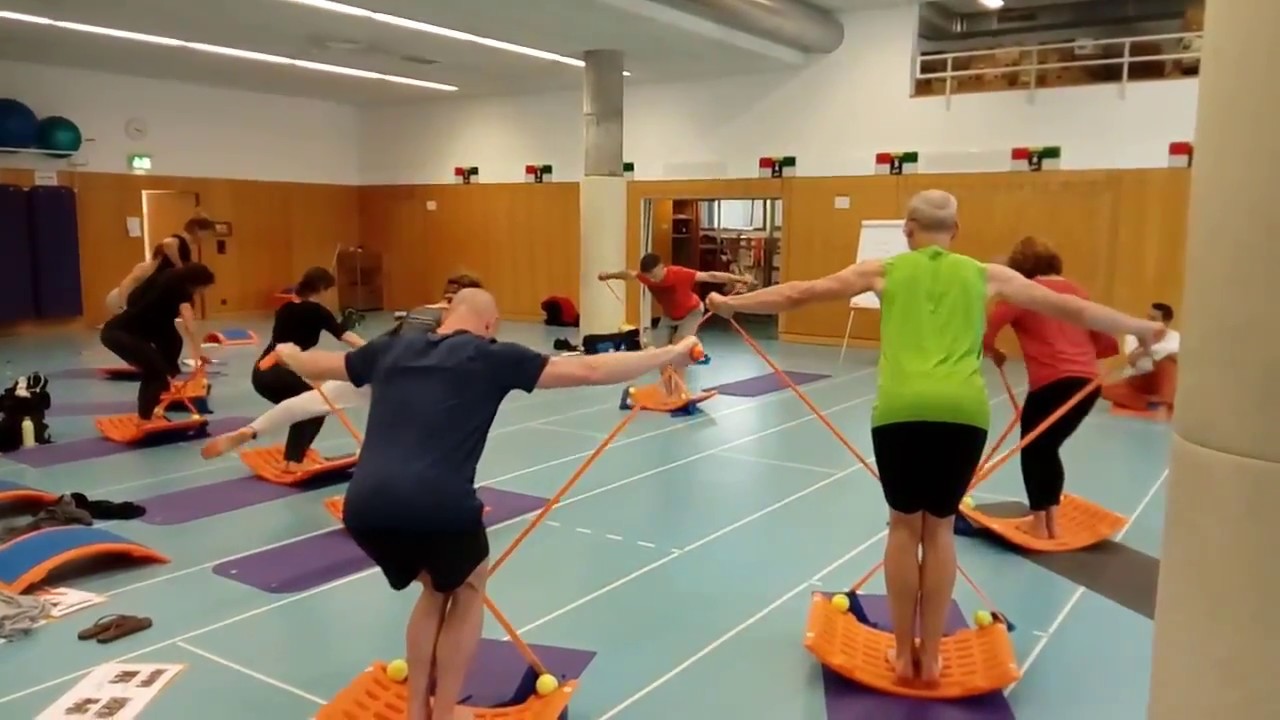 Postural YOGA Balance TBOW® Tband by IvanFarre-Sanchez 6 - YouTube
