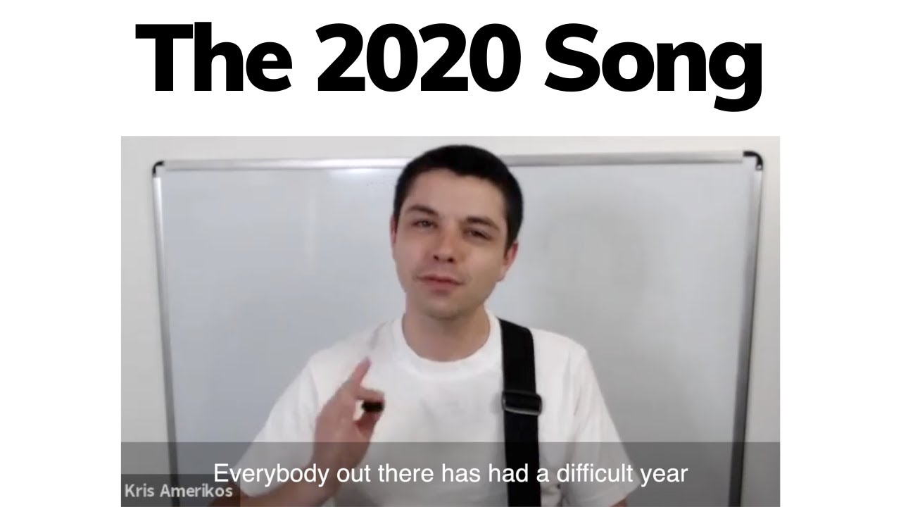 The 2020 Song | My first time playing guitar | Listen to me sing out of ...