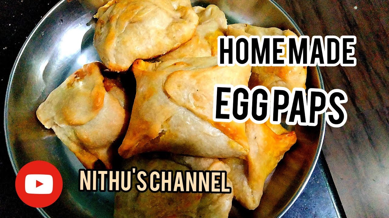 home made egg paps//മുട്ട പപ്സ് ഇനി വീട്ടിൽ ഉണ്ടാകാം //egg paps in ...