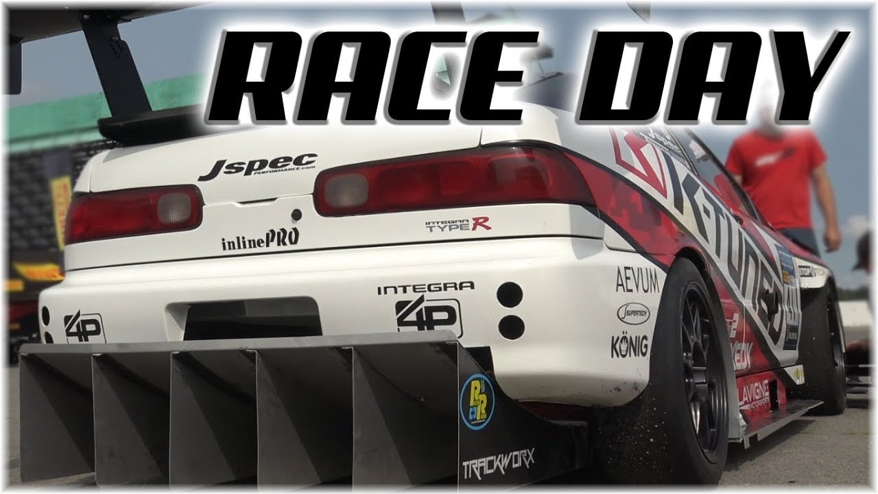 RIDE ALONG - Time-Attack Integra - YouTube