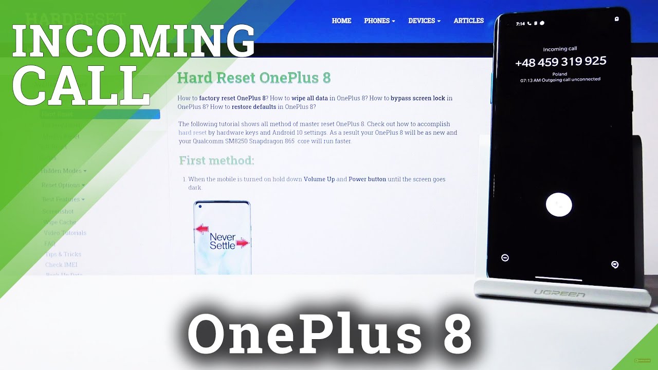 Check Out Incoming Call Options in OnePlus 8 - Incoming Call Animation ...