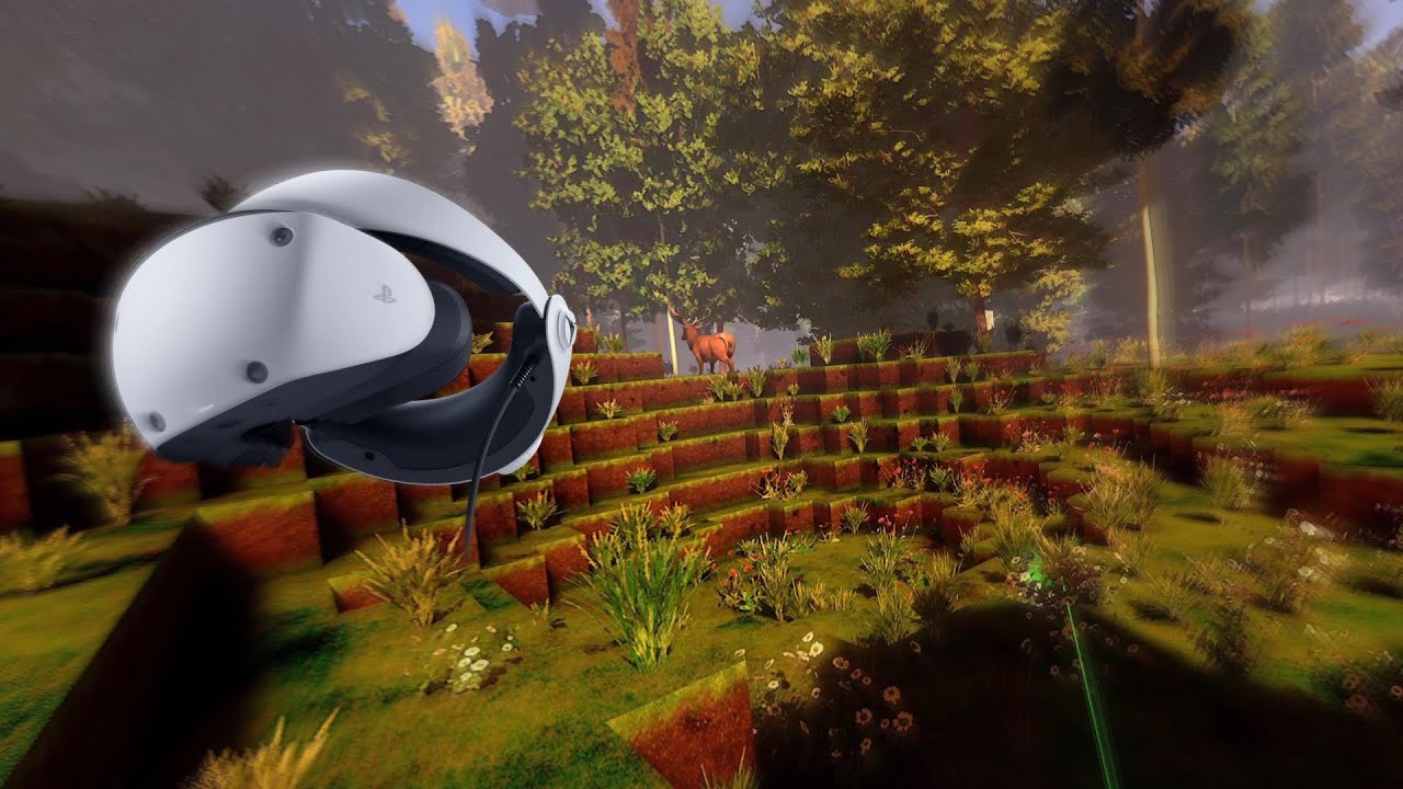 this is not PSVR2 Minecraft, not possible. - YouTube