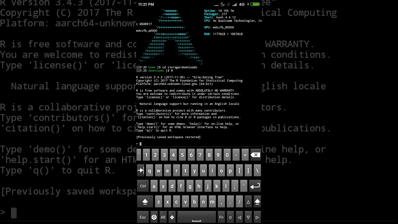 R Running In Arch Linux On Android Phone Via Termux YouTube r-running-in-arch-linux-on-android-phone-via-termux-youtube