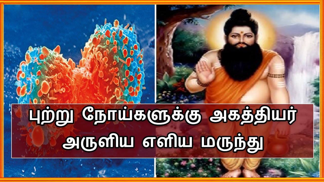 பல வித புற்று நோய்களுக்கு அகத்தியர் அருளிய மருந்து | Siddhargal ...