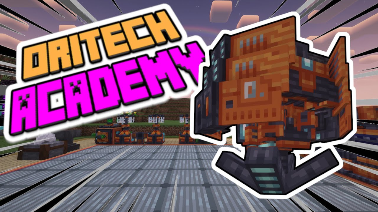 EP 9 - Infinite Resources! Minecraft Oritech Academy EP 9 - Bedrock Extractor, Atomic Forge ...