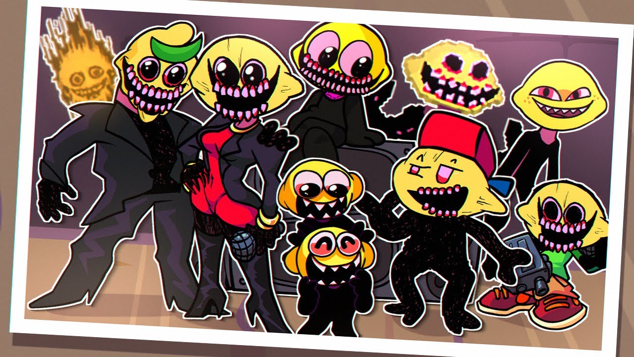 Friday Night Funkin mas TODO MUNDO É O LEMON DEMON! - YouTube