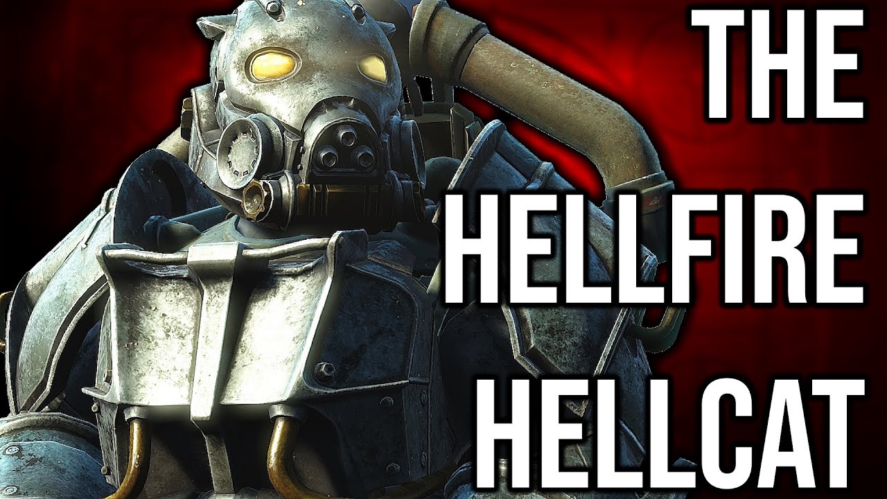 The Hellfire Hellcat | Fallout 4 Builds - YouTube