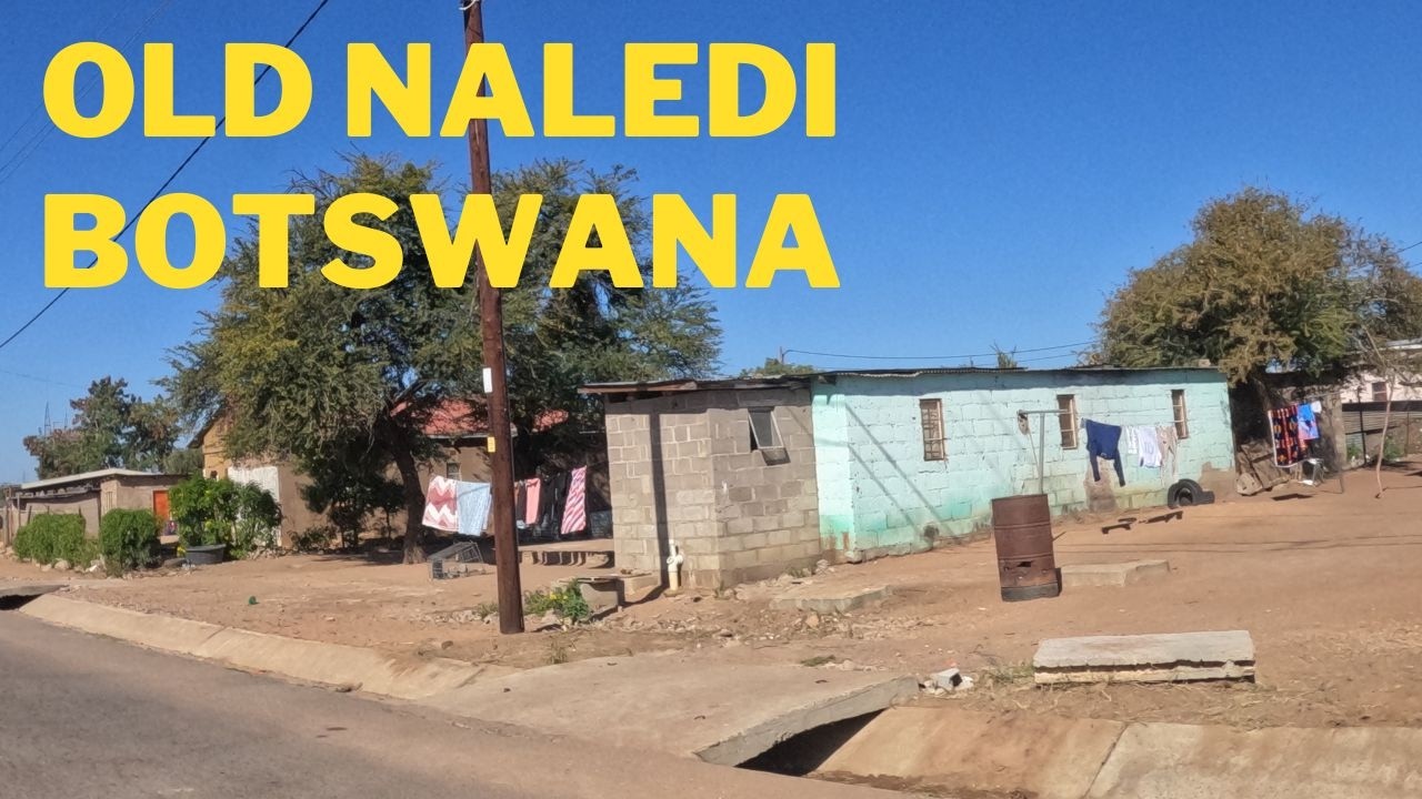 Old Naledi - Driving Tour - Gaborone, Botswana 🇧🇼 - YouTube