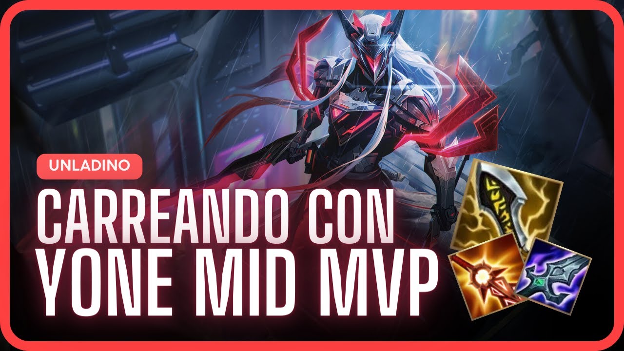 CARREA CON YONE MID [WILD RIFT] - YouTube