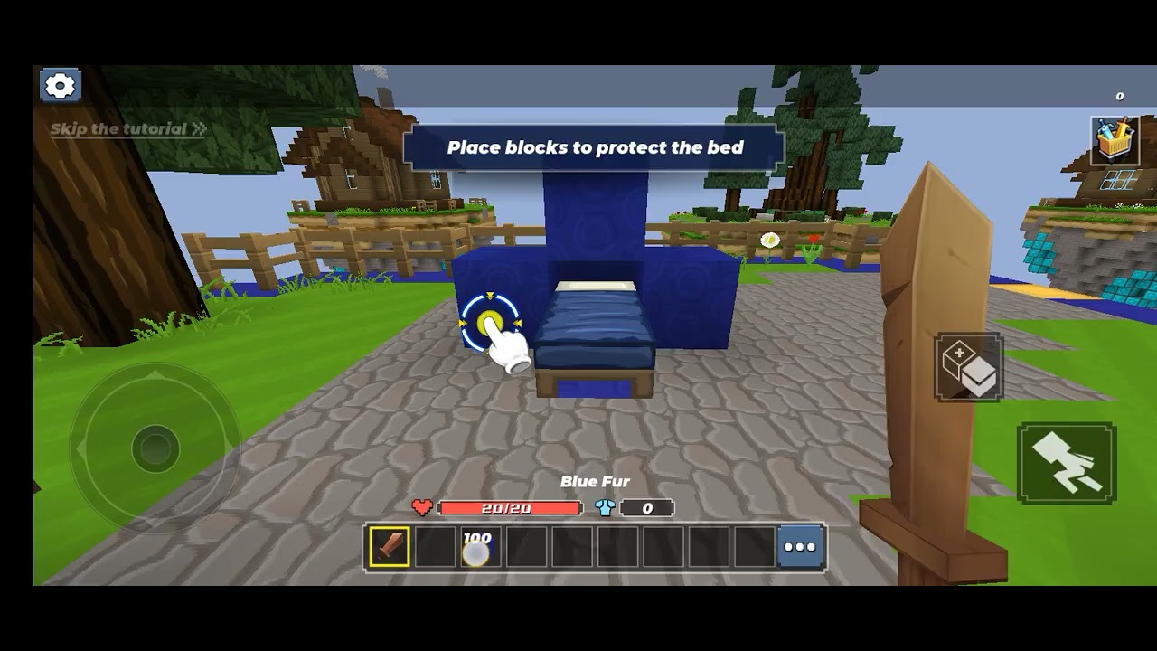 Bedwars 1 (Tutorial+Victory) - YouTube