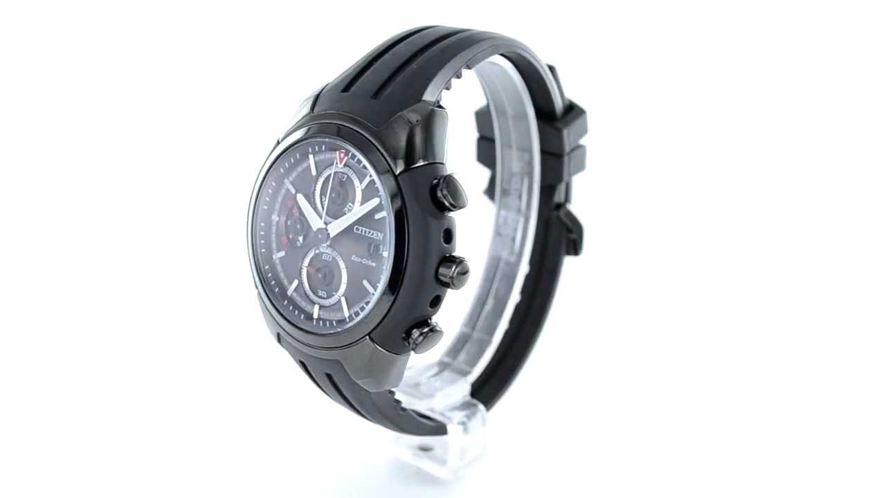 Citizen Chromo-Graph CA0285-01E - YouTube