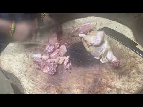 chicken cutting