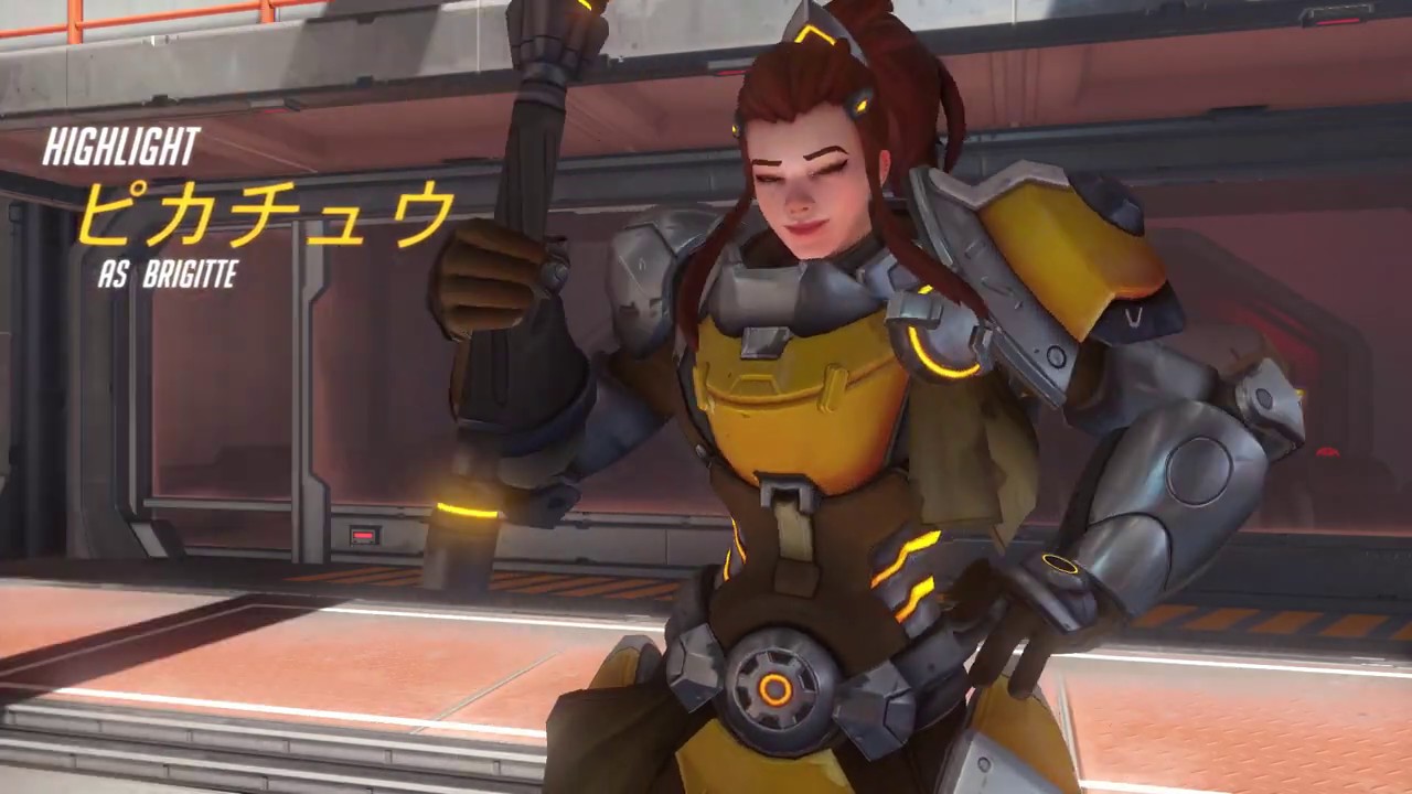 Brigitte Gold Damage Healer - YouTube