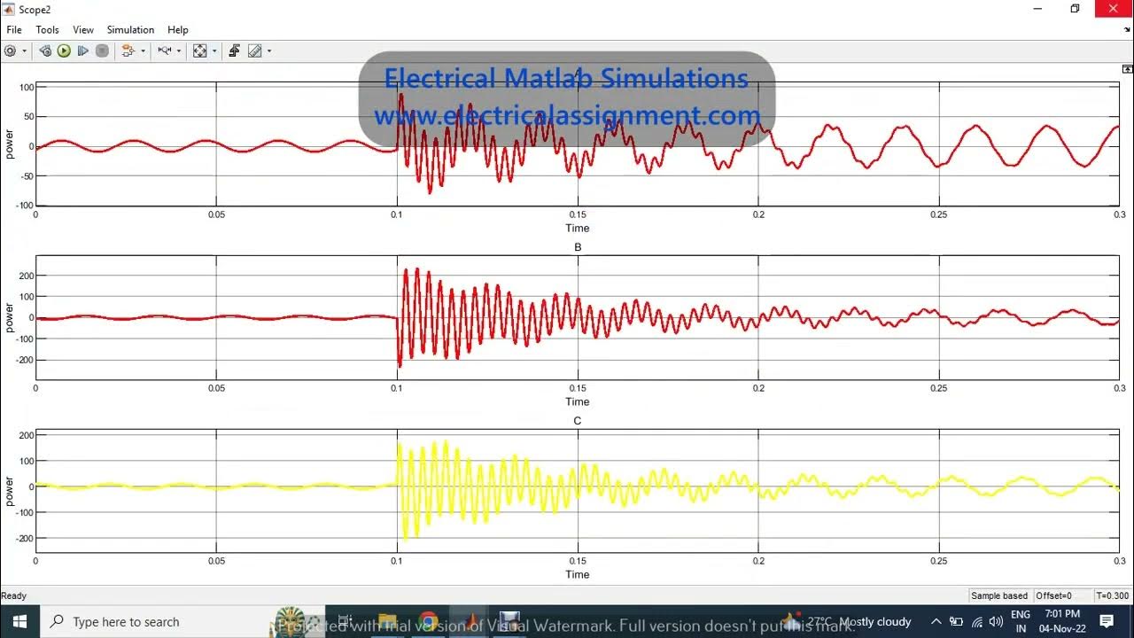 Design of Fault current limiter using Thyristor Matlab Simulink - YouTube