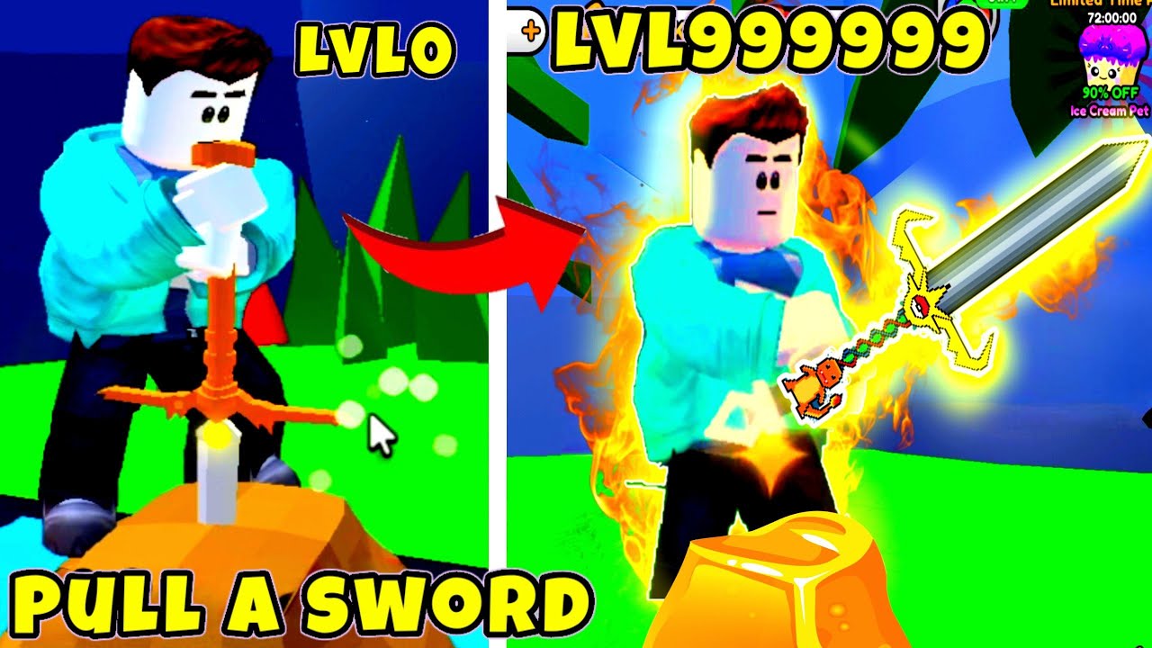 ROBLOX PULL A SWORD SIMULATOR | ROBLOX HINDI GAMEPLAY - YouTube