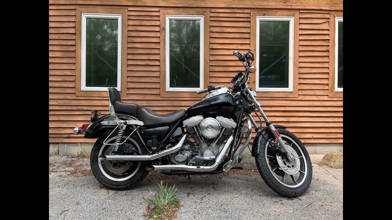1985 Harley Davidson Sport Glide FXRT Part 2 - YouTube