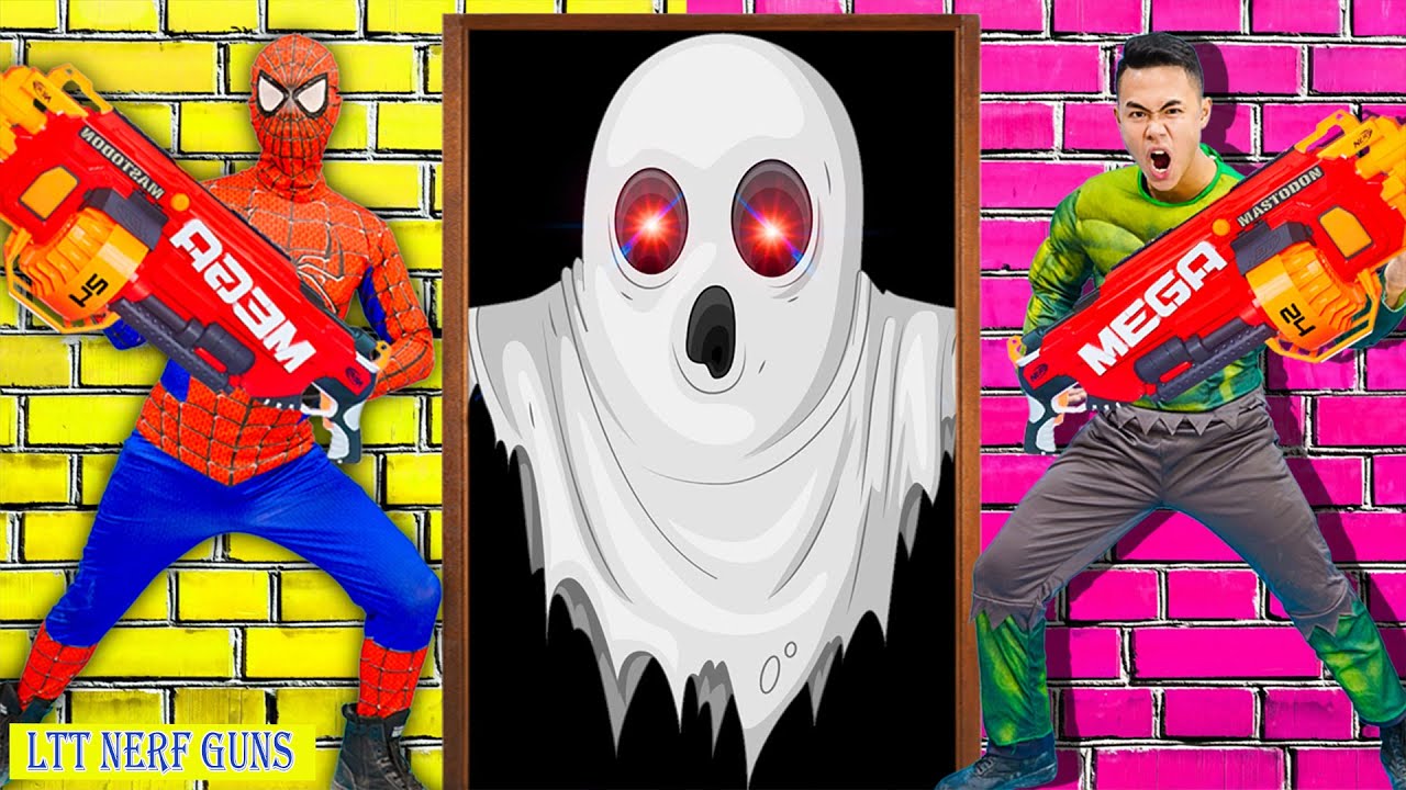 SWAT X-Shot Nerf Guns Fight Against Criminal Monster Of Hell + More ...