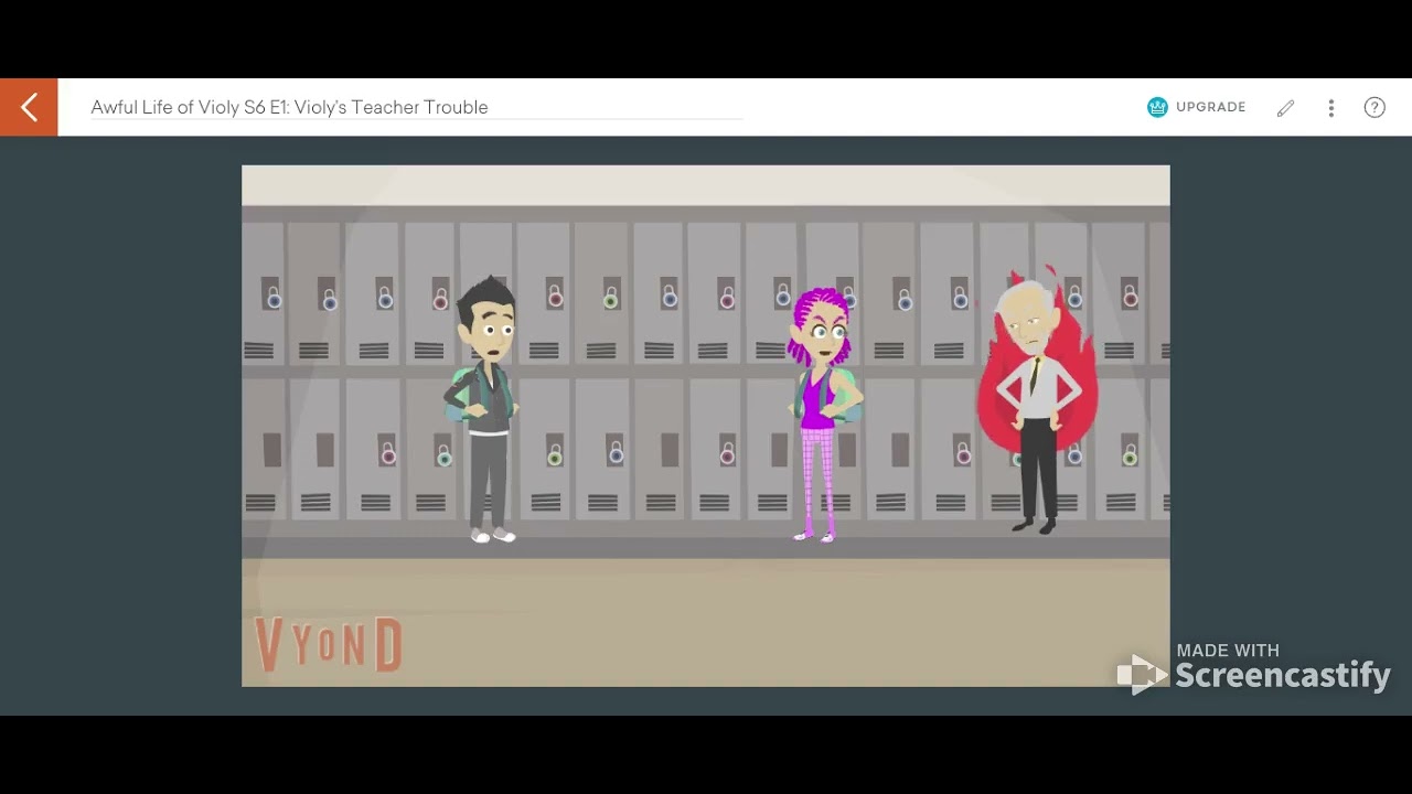 Awful Life of Violy S6 E1: Violy's Teacher Trouble - YouTube