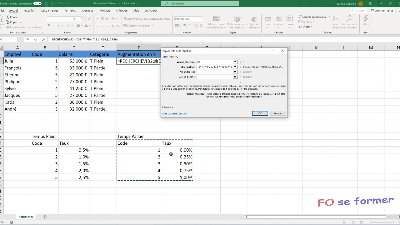 Excel RechercheV Dans 2 Tables Matrices YouTube excel-recherchev-dans-2-tables-matrices-youtube