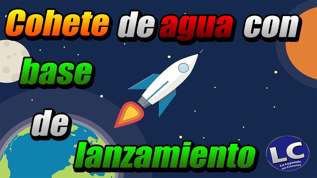 Cohete De Agua A Presión Con Base De Lanzamiento Youtube 2533