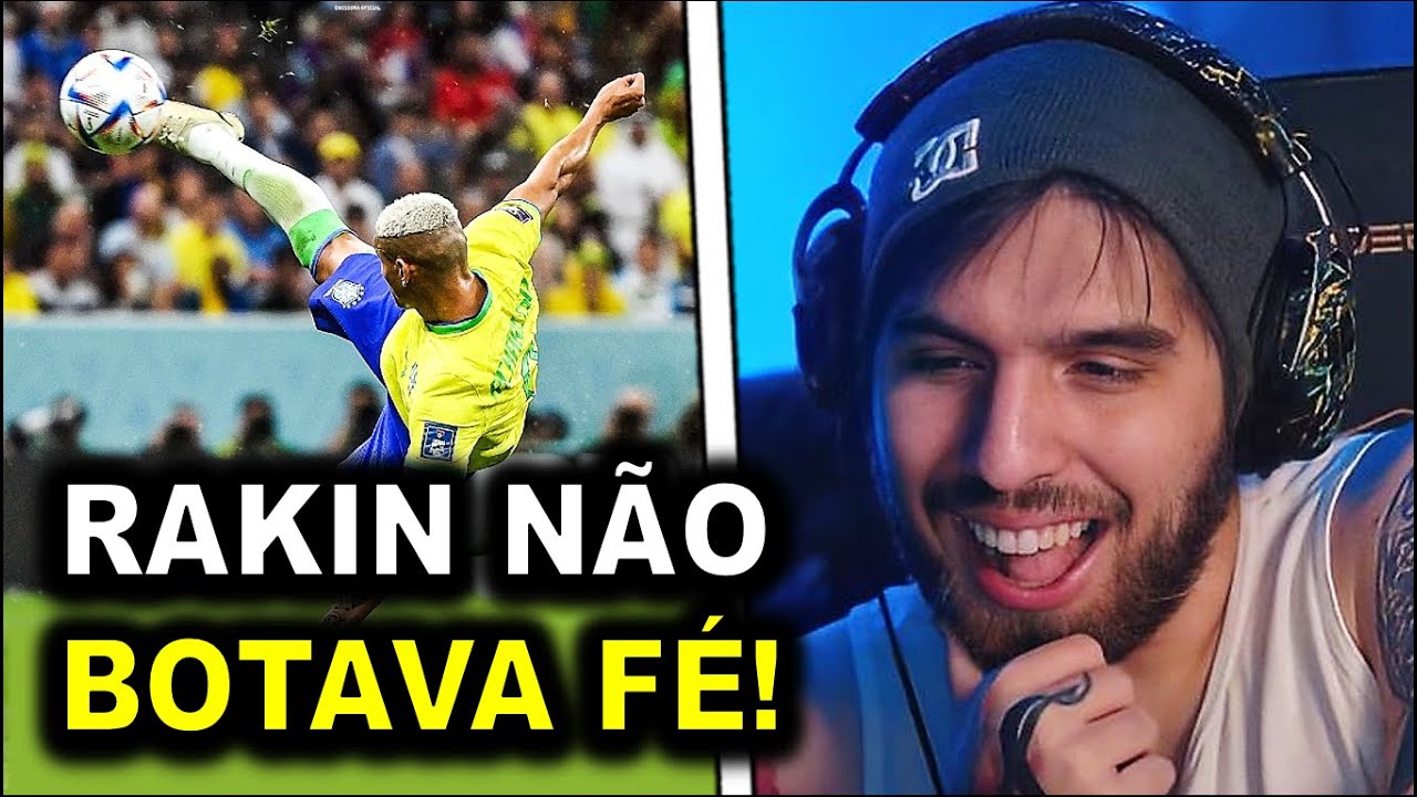 RAKIN SOBRE A VITÓRIA DO BRASIL CONTRA SÉRVIA!!! (COPA DO MUNDO) - YouTube