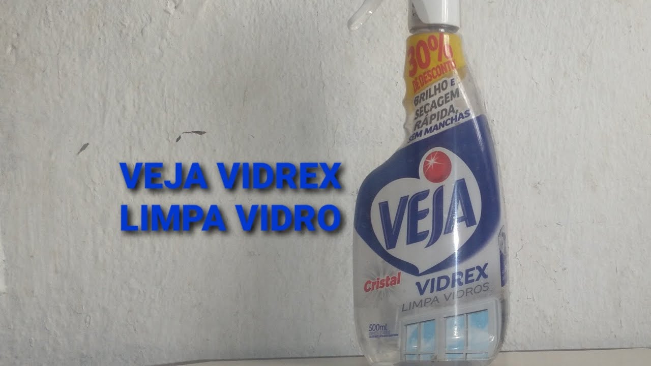 VEJA VIDREX LIMPA VIDROS(APROVADOS) - YouTube