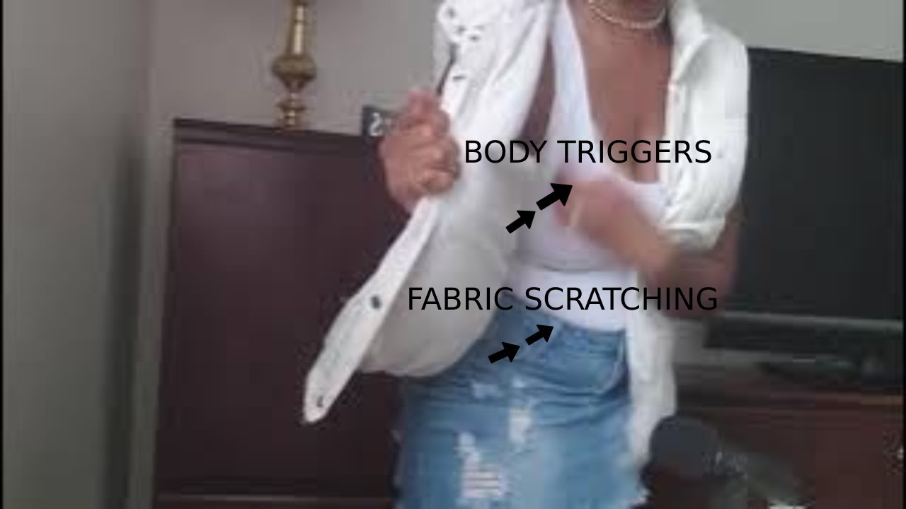 lofi asmr~ BODY triggers & FABRIC scratching👚 - YouTube