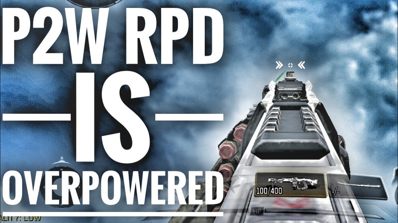 P2W RPD Orbit best Attachments in CODM || Call Of Duty Mobile - YouTube