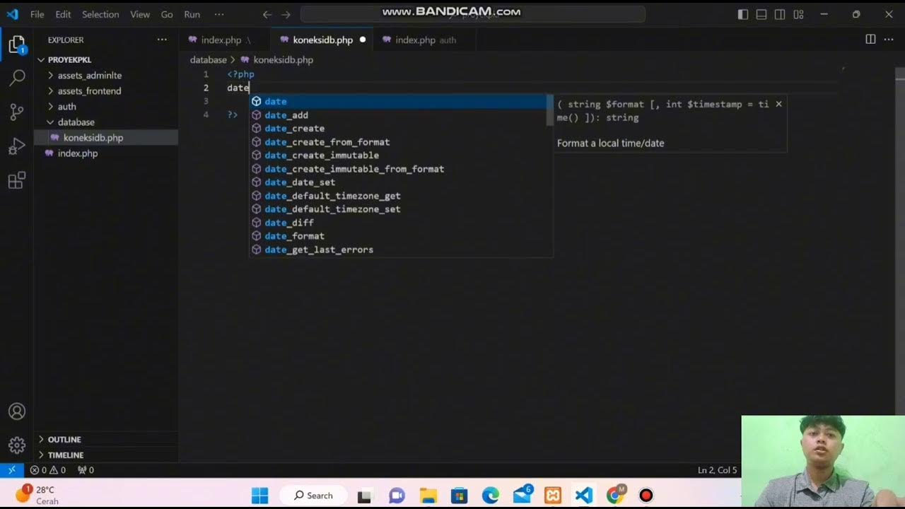 Cara Mengkoneksikan Database Di dalam VSCode - YouTube