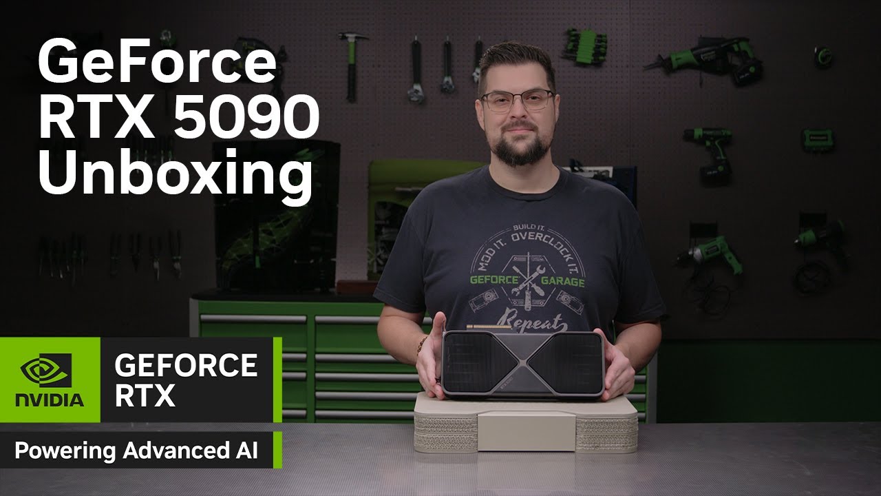 Unboxing Oficial | NVIDIA GeForce RTX 5090 Founders Edition - YouTube