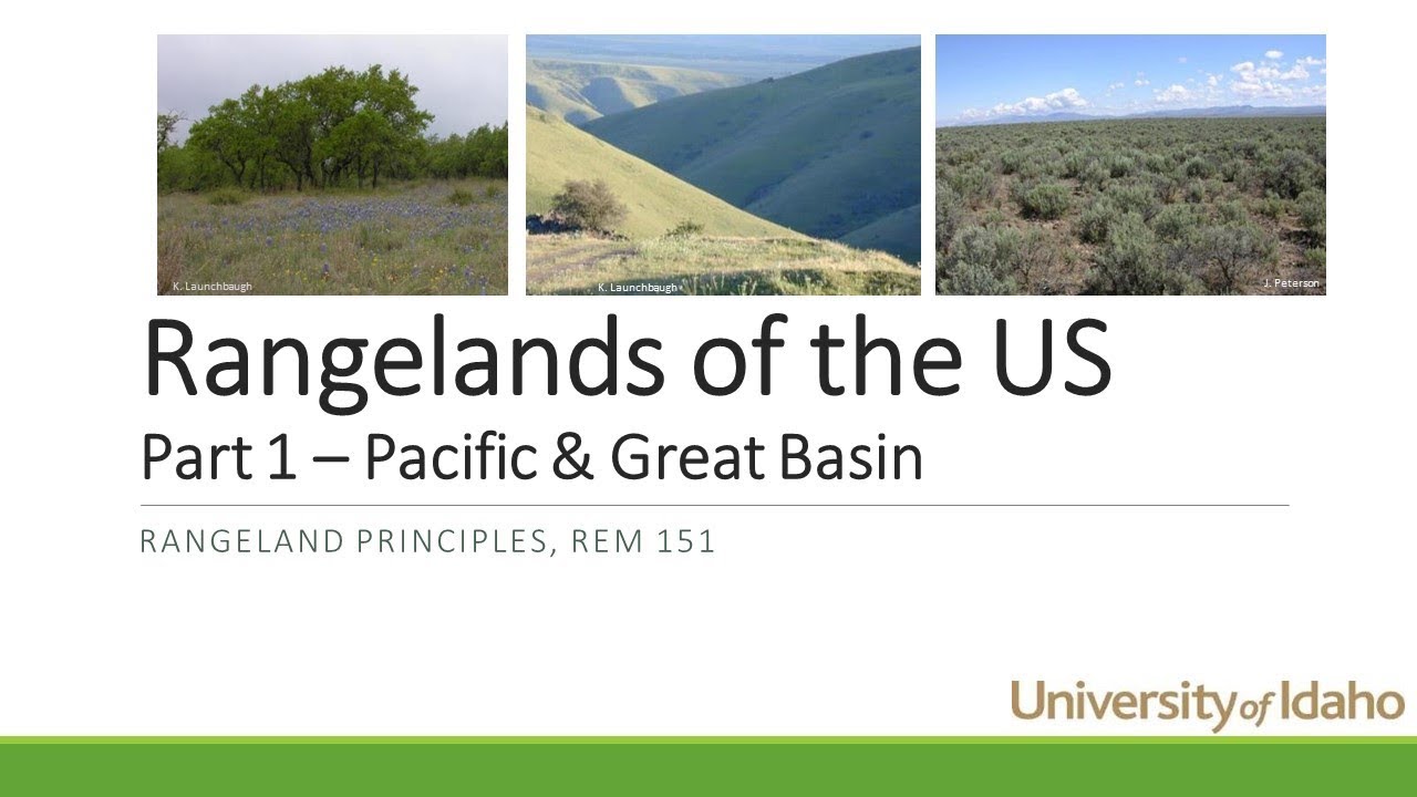 Rangelands of the US Pacific and Great Basin Regions - YouTube