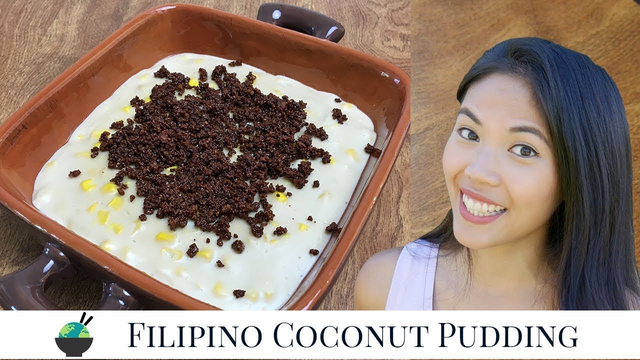 Maja Blanca Recipe | Haupia With Corn | How To Make Maja Mais - YouTube