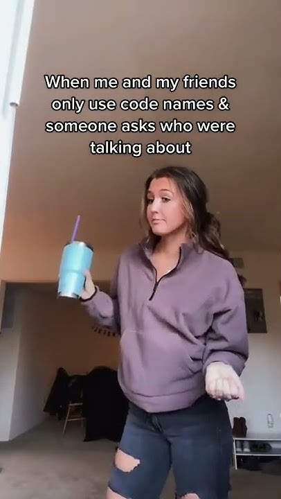 do you and your friends use code words?! 😂 #shorts - YouTube