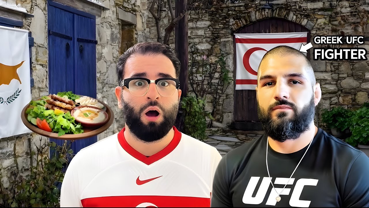 I Went For Cypriot Food With A Greek Cypriot UFC Fighter!!! (Tuco ...