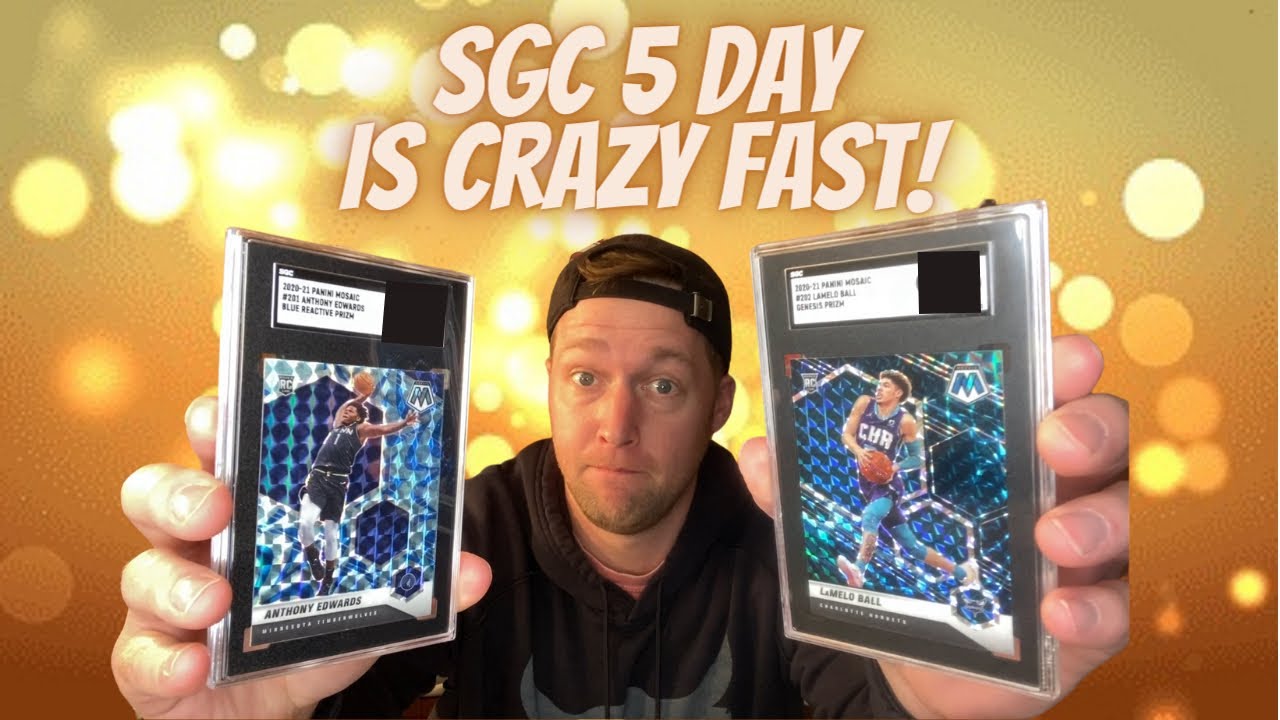 My First SGC 5 Day Order! These Were Graded In 1 Day!!! - YouTube