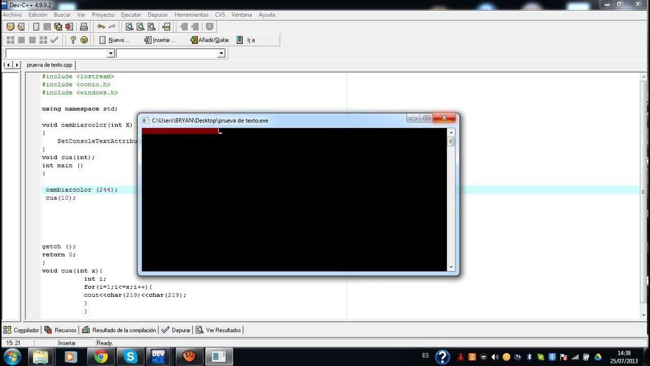 DIBUJAR A CHARMANDER EN DEV C++ (3/5) - YouTube