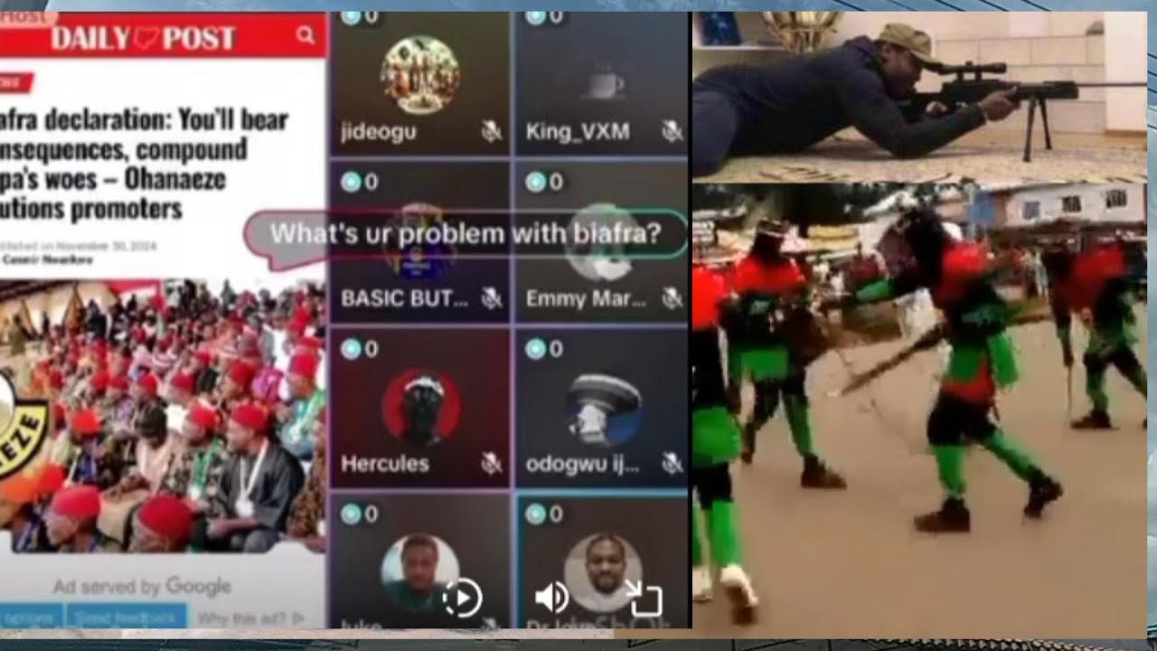 REACTION~ The Level Of Biafra~Igbo Hate By N9jeria Media Efulefu - YouTube