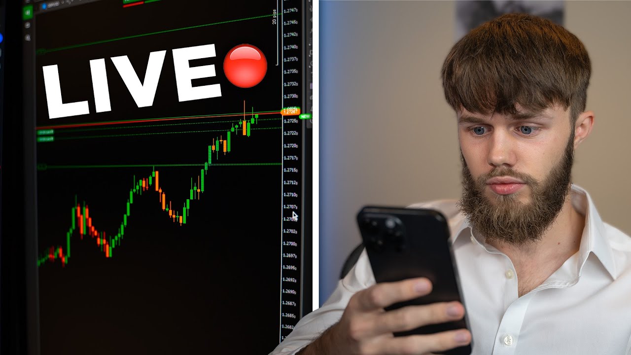 Day In The Life of a Funded Forex Trader - YouTube