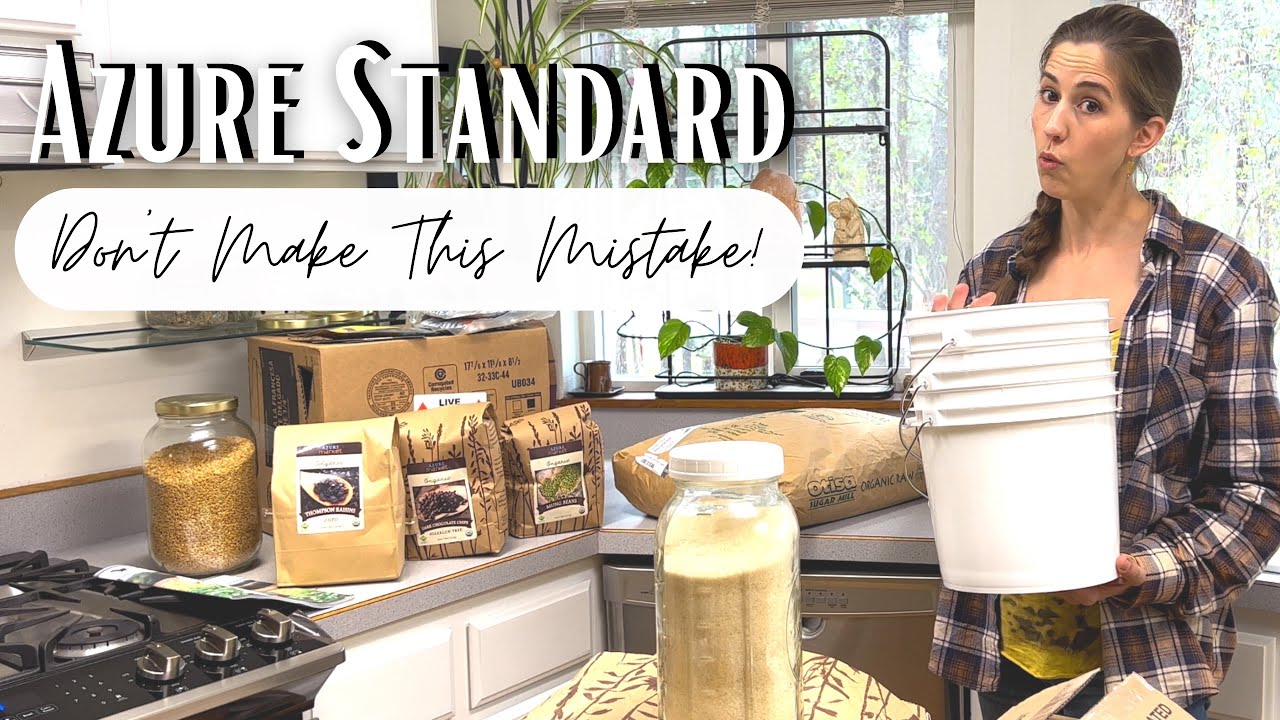 Azure Standard Haul | Calculating How Much Bulk Food You Need - YouTube