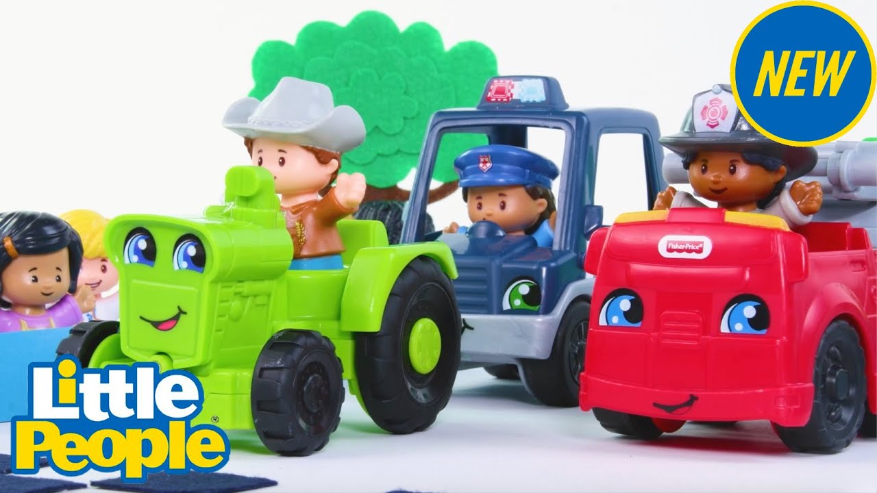 Race Day through the town! 🚨⭐️ @littlepeople Compilation ⭐️ - YouTube