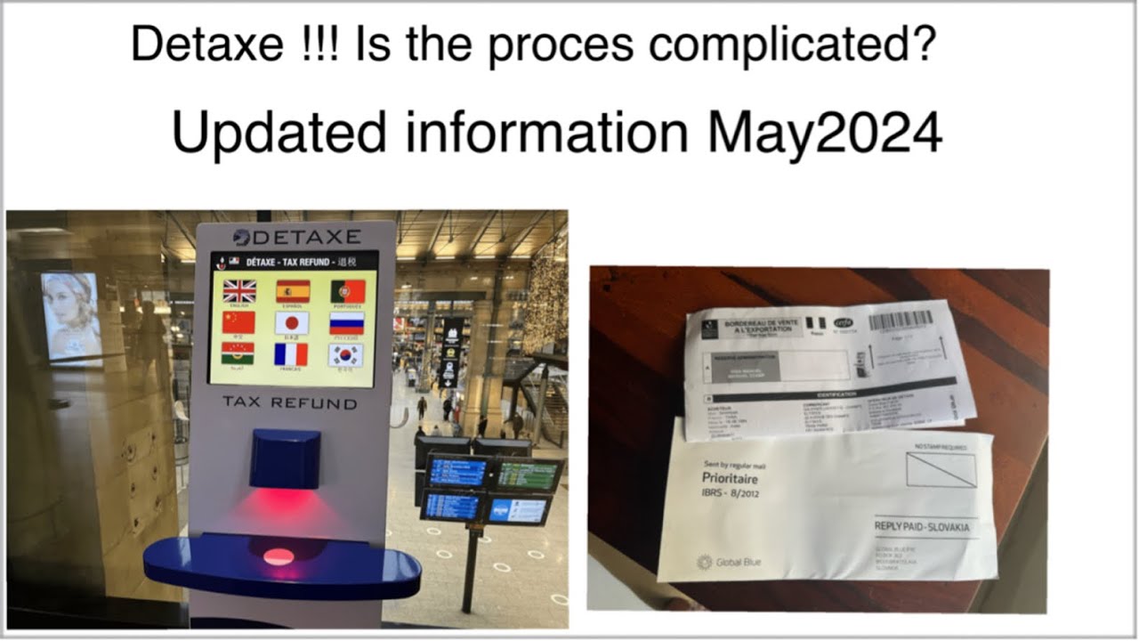 THIS IS HOW To CLAIM YOUR TAX REFUND IN PARIS AIRPORT !! SHOWING STEP ...