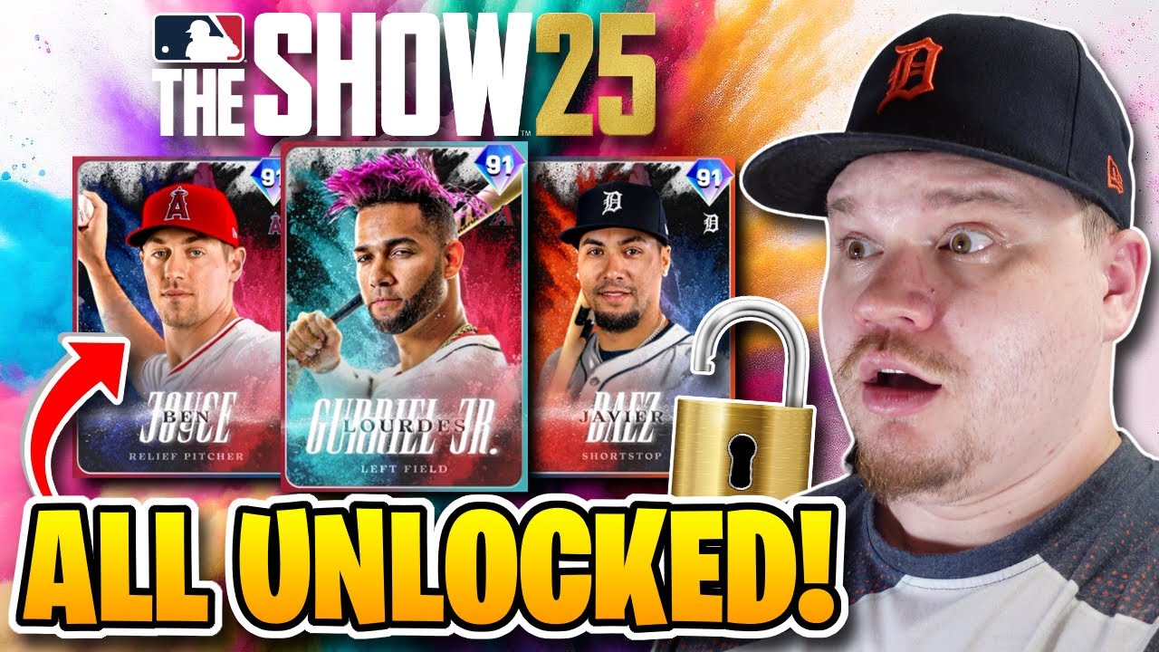 I UNLOCKED EVERY COLOR STORM TEAM AFFINITY CARD IN MLB THE SHOW 25 ...